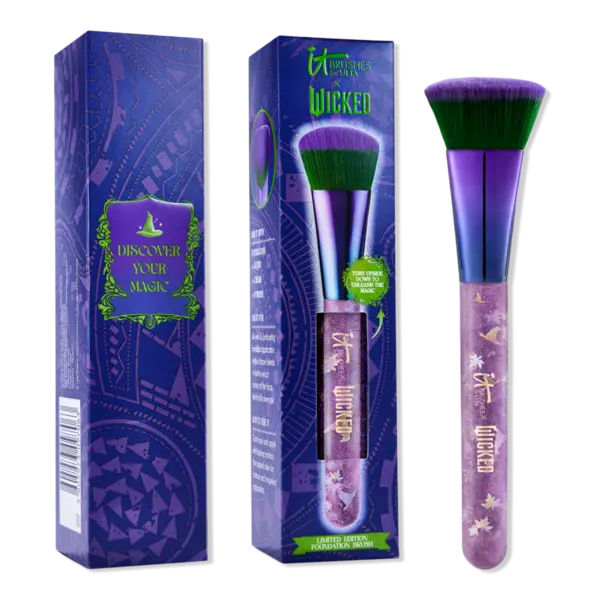 ULTA X Wicked Limited-edition Elphaba Foundation Brush