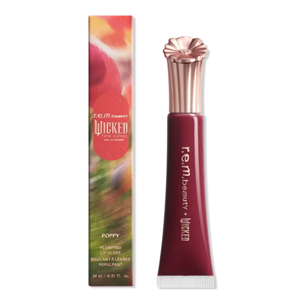 R.E.M. BEAUTY Wicked Poppy Plumping Lip Gloss