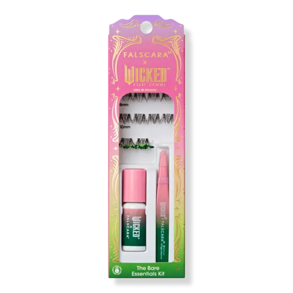 Kiss Falscara X Wicked For Good False Eyelashes, Lash Extension Kit Love Without Limits