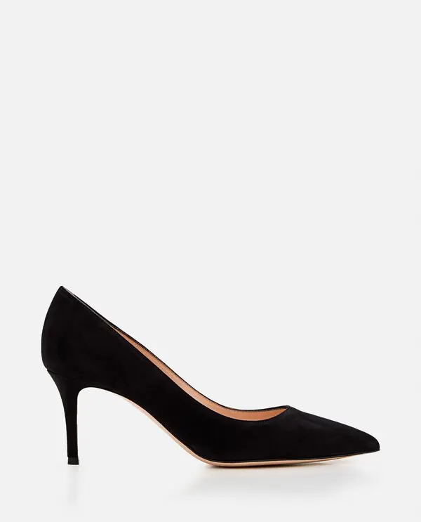 GIANVITO ROSSI 70 Suede