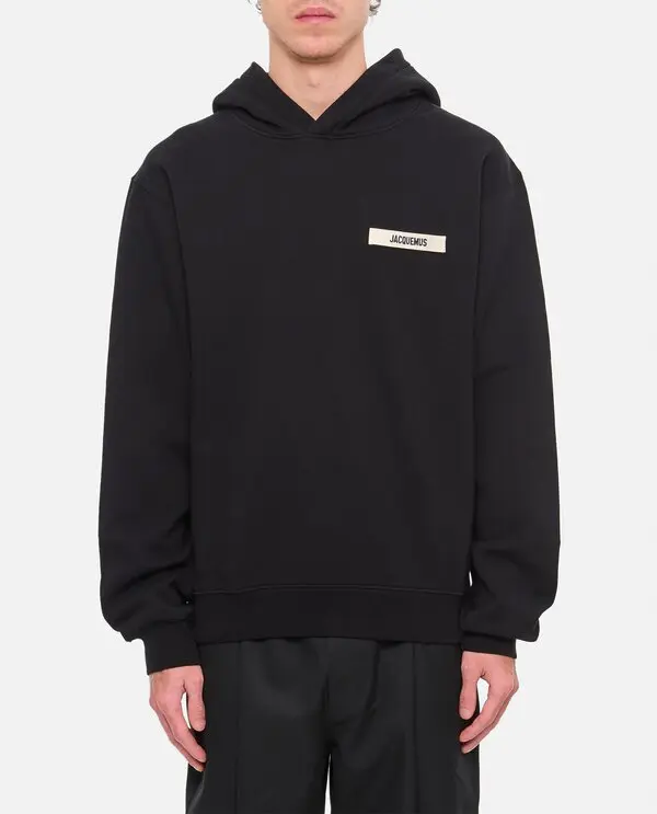 Jacquemus Hooded Sweatshirt - Black