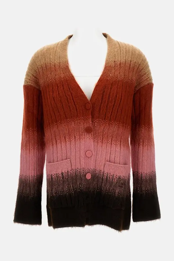 Fendi Cardigan In Mohair Blend