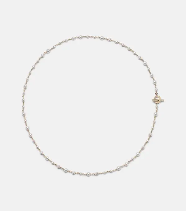 David Yurman Pearl Classics 18kt Necklace With Pearls