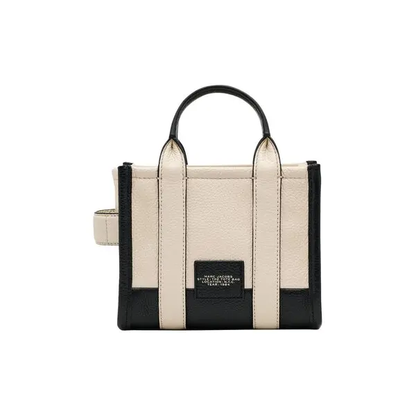 Marc Jacobs The Crossbody Leather Tote Bag 'ivory Multicolor