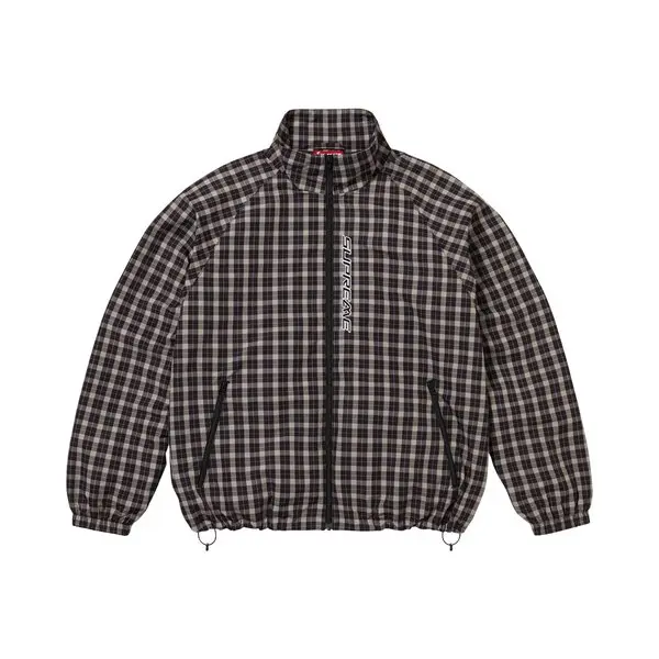 Supreme Plaid Track Jacket