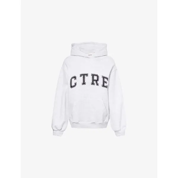 THE COUTURE CLUB Ctre Relaxed-fit Cotton-blend Hoodie