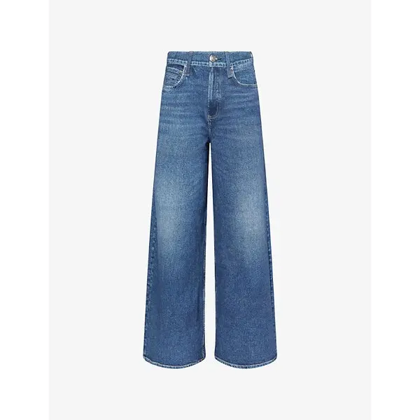 Rag & Bone Miramar Terry Sofie Wide-leg Cotton Trousers