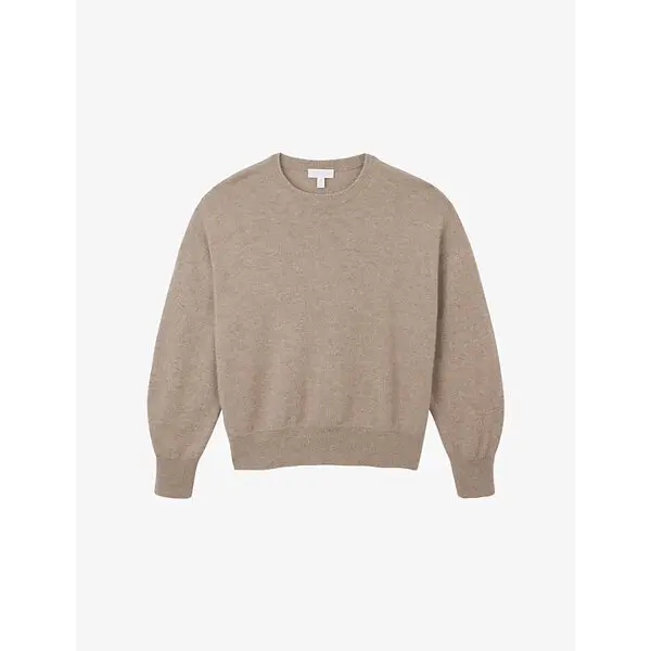 THE WHITE COMPANY Relaxed-fit Cashmere Jumper - Graphite