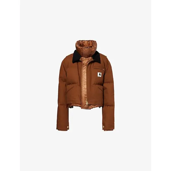 SACAI X CARHARTT WIP Duck Padded Cotton Jacket