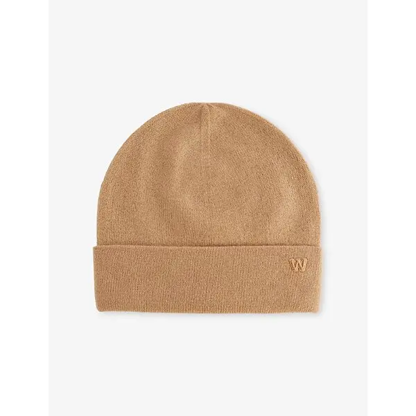 Max Mara Caimanonew Brand-patch Cashmere Beanie