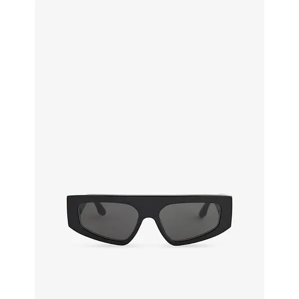 Victoria Beckham Vb690s Rectangular-frame Acetate Sunglasses