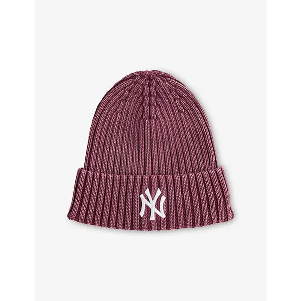 New Era New York Yankees Mlb Washed Cuff Knit Beanie Hat