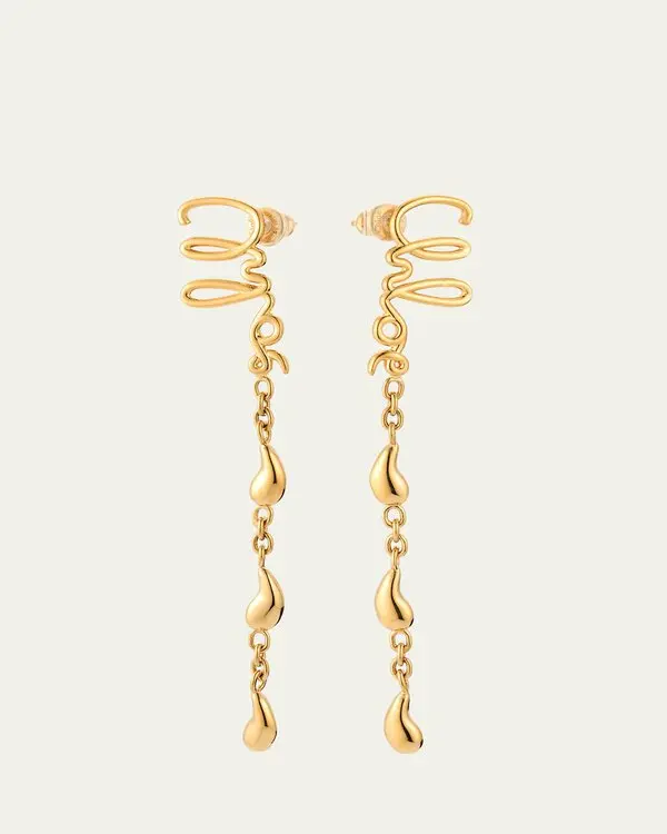 Chloé Laiton Dangle Earrings
