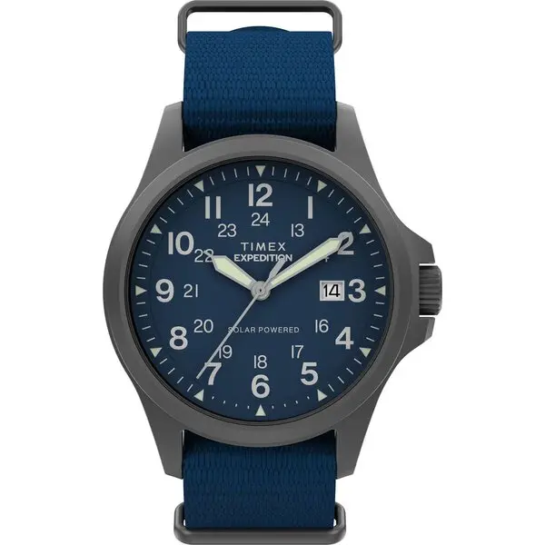 TIMEX® Expedition® North Field Post Solar Webbing Strap Watch