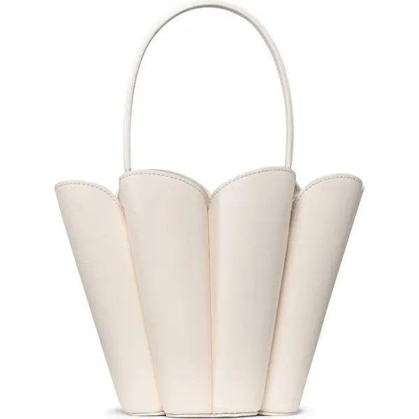Kate Spade New York The Spade Fine Grain Leather Bucket Bag