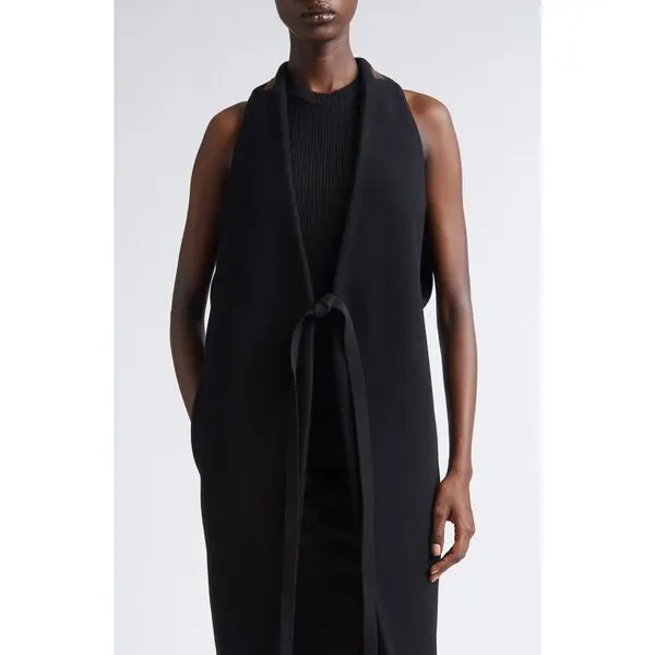 Rick Owens Concordians Cyclops Sleeveless Coat