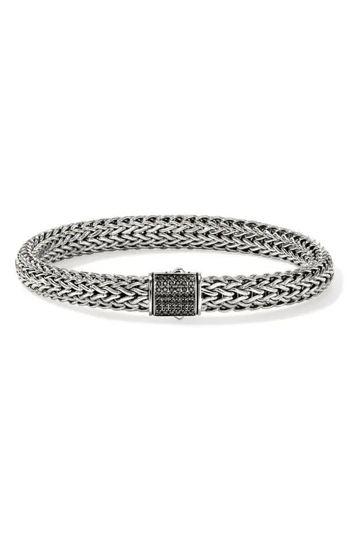 John Hardy Icon Bracelet, Sterling Pavé