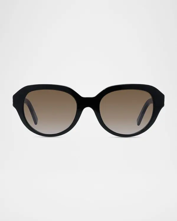 Givenchy 4g Acetate Round Sunglasses
