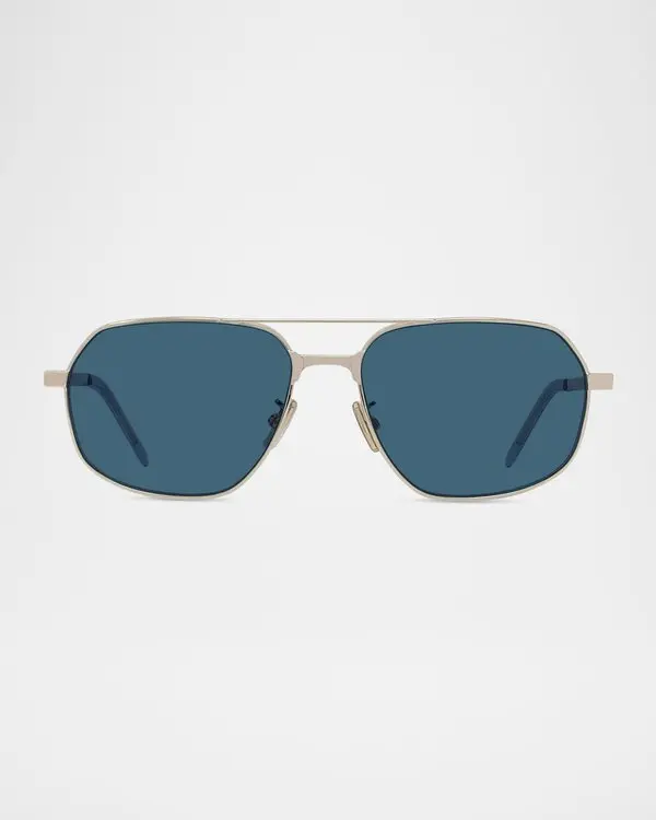 Givenchy Gv One Metal Aviator Sunglasses