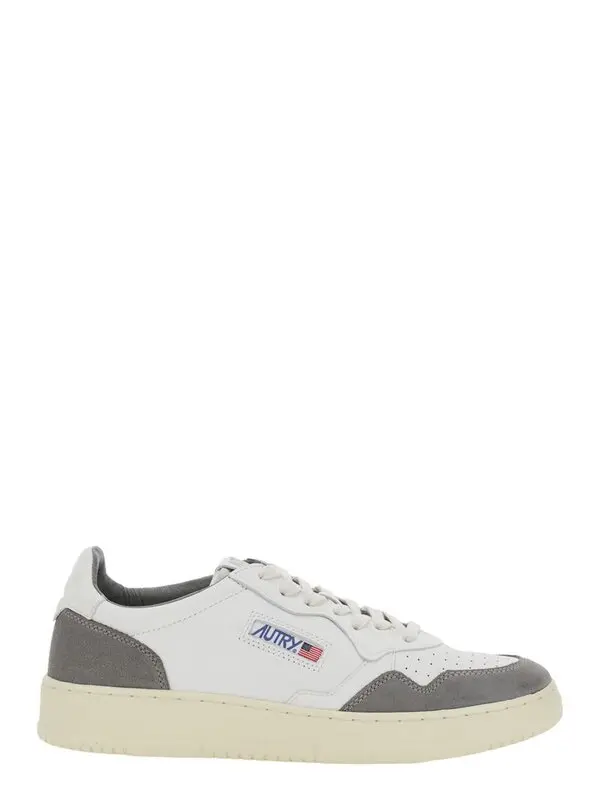 AUTRY Medalist Low' Low Top Sneakers With Side Logo Detail In Leather