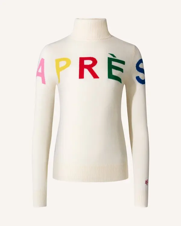Perfect Moment Après Merino Wool Sweater - White