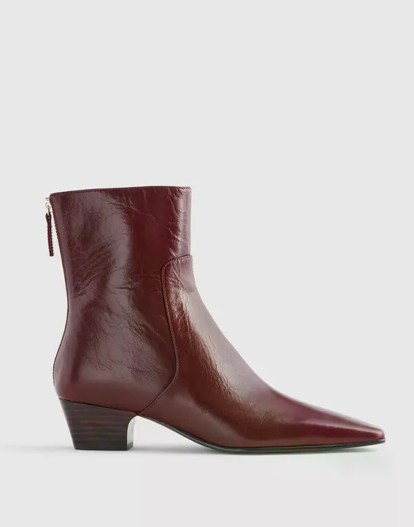 Madewell The Lexie Ankle Boot In Leather