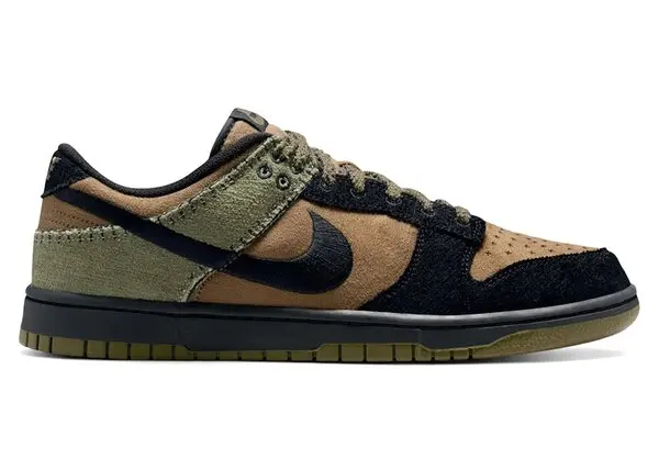 Nike Dunk Low Retro Camo Olive