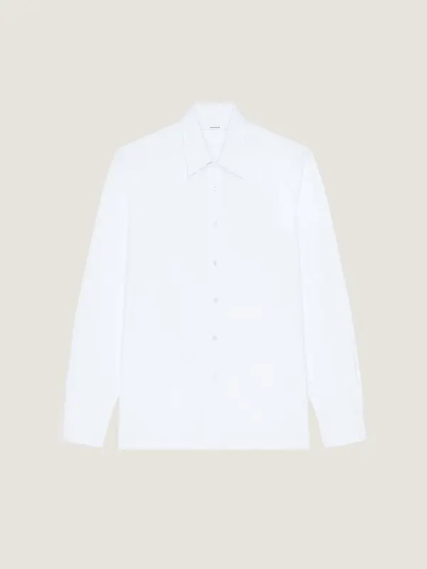 Givenchy Shirt In Poplin With Clapperboard Print