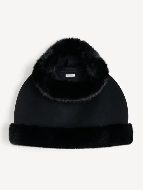 BY MALENE BIRGER Marta Wool Cape - Black