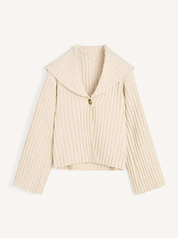 BY MALENE BIRGER Toka Cardigan - Soft White