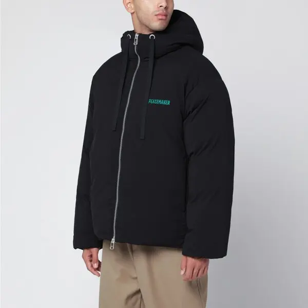 OAMC Peacemaker Puffer Jacket With Logo Embroidery