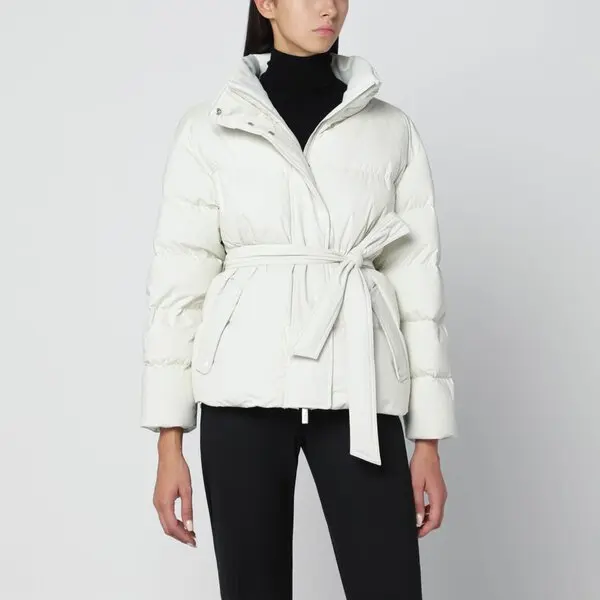 Herno Jacket In Ivory 2l Gore-tex