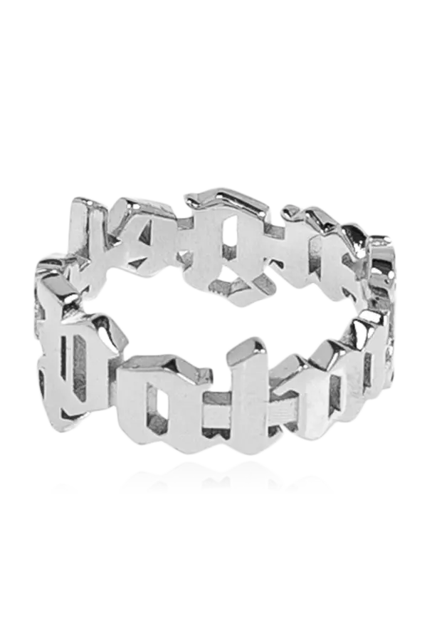 Palm Angels Ring With Logo