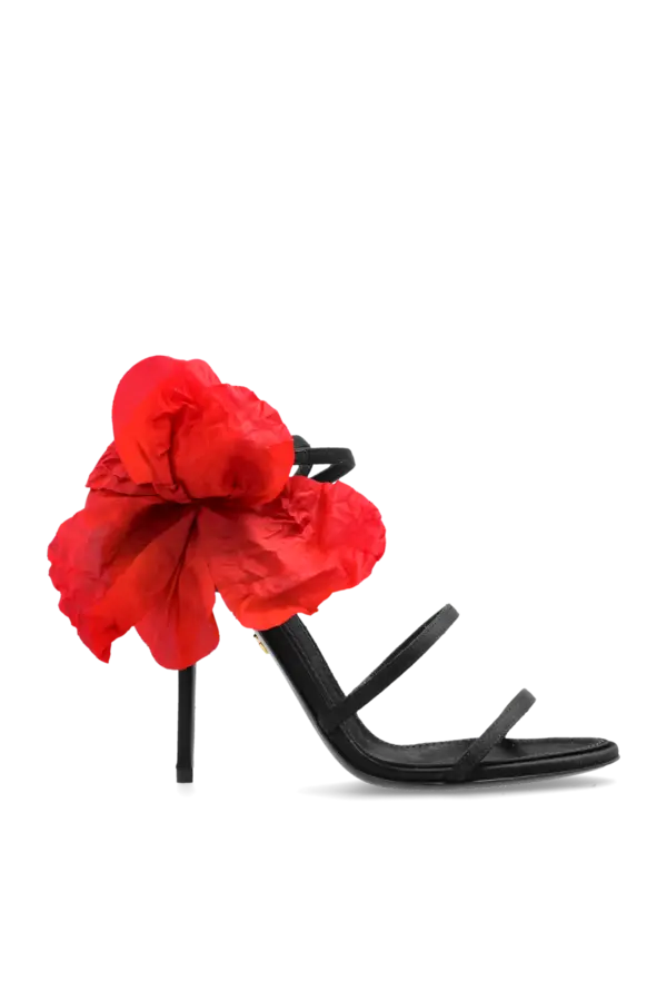 Dolce & Gabbana Heeled Sandals With Applique
