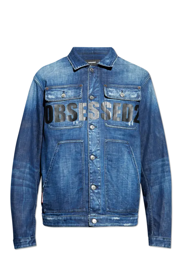 Dsquared2 Denim Jacket With Logo