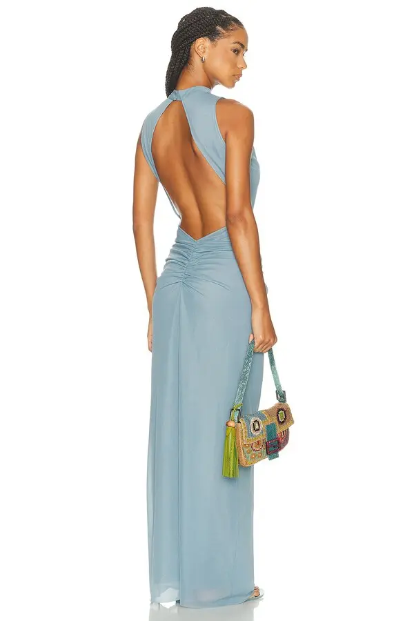 Sir The Label Ruby Open Back Gown
