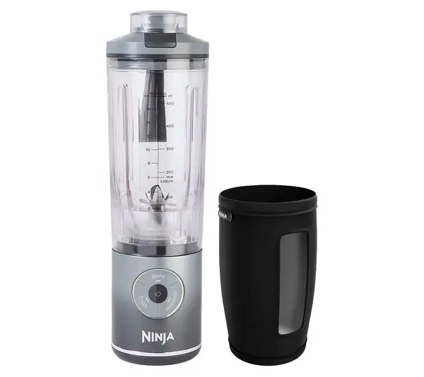 NINJA Blast Max 22oz Cordless Portable Blender W/insultdsleeve