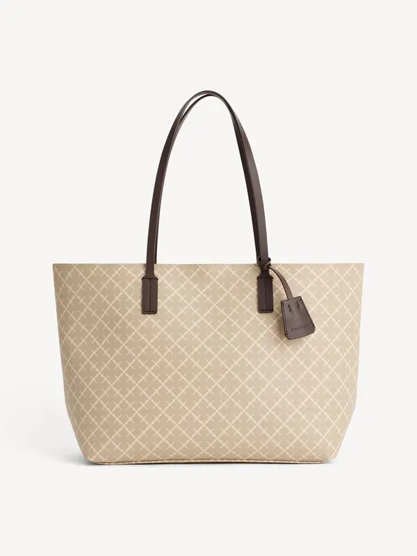 BY MALENE BIRGER Abigail Printed Tote Bag - Feather