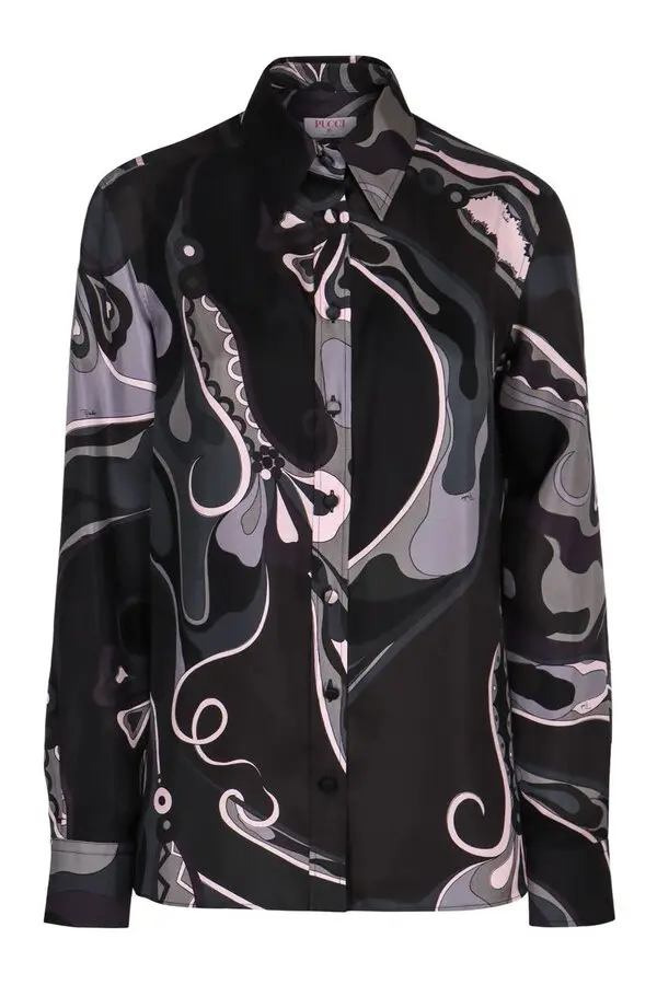 Emilio Pucci Silk Twill Shirt