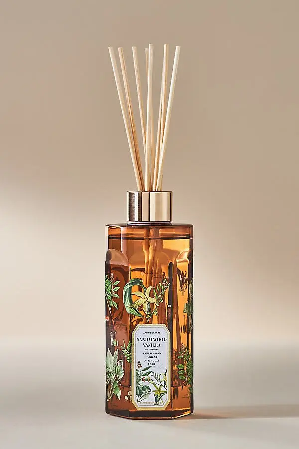 APOTHECARY 18 BY ANTHROPOLOGIE Apothecary 18 Woody Sandalwood Vanilla Reed Diffuser