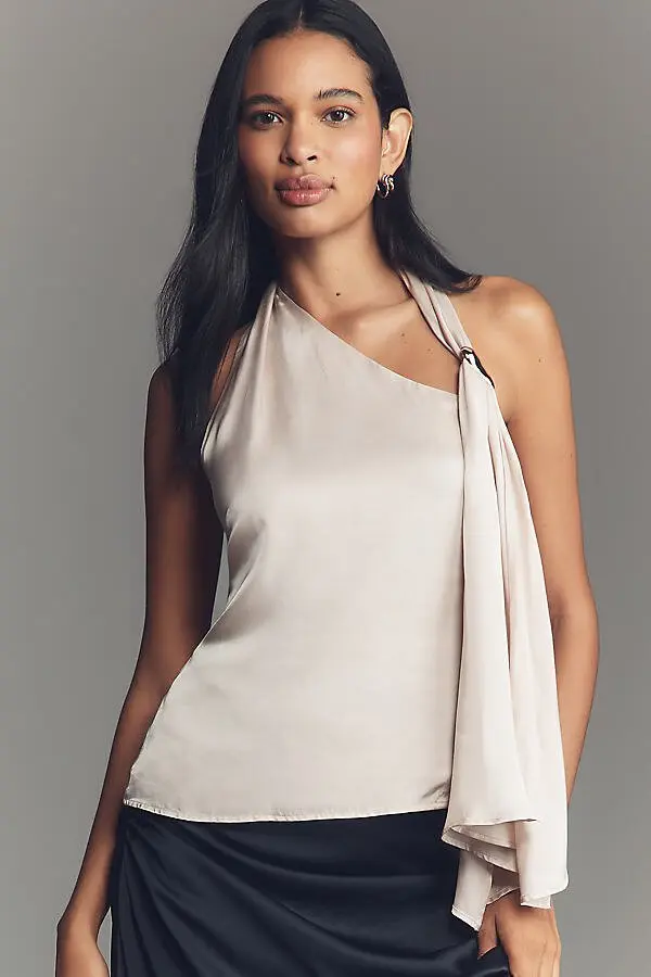 Astr The Label Alyx One-shoulder Top