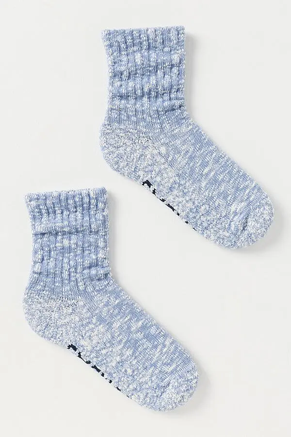 BOMBAS Ragg Randomfeed Half-calf Crew Socks - Blue Smoke