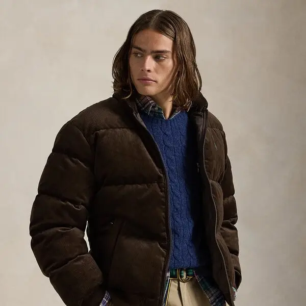 Ralph Lauren The Wyoming Corduroy Down Jacket