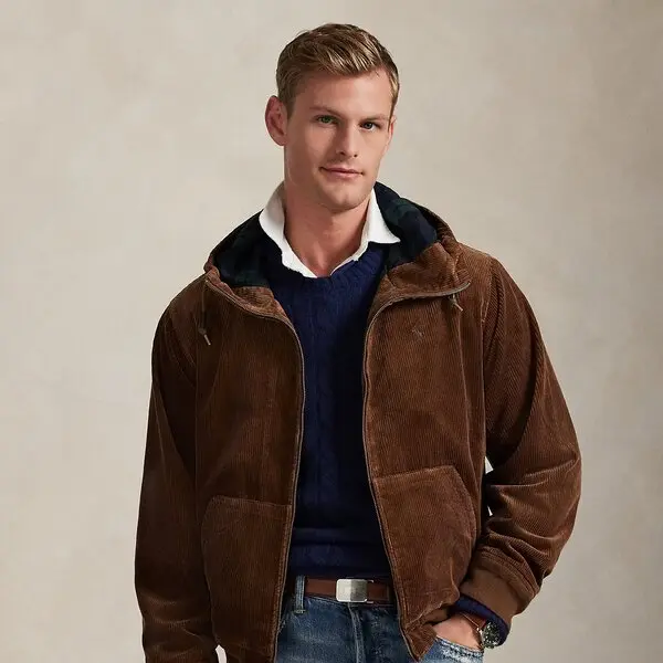 Ralph Lauren The Wynton Corduroy Hooded Jacket