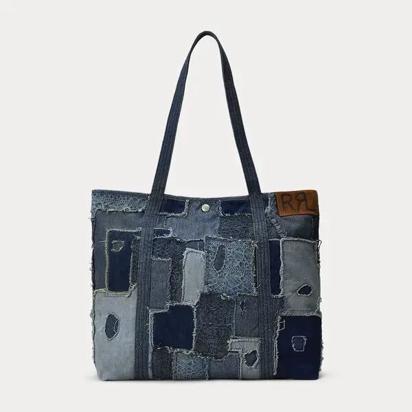 Ralph Lauren Limited-edition Indigo Patchwork Tote