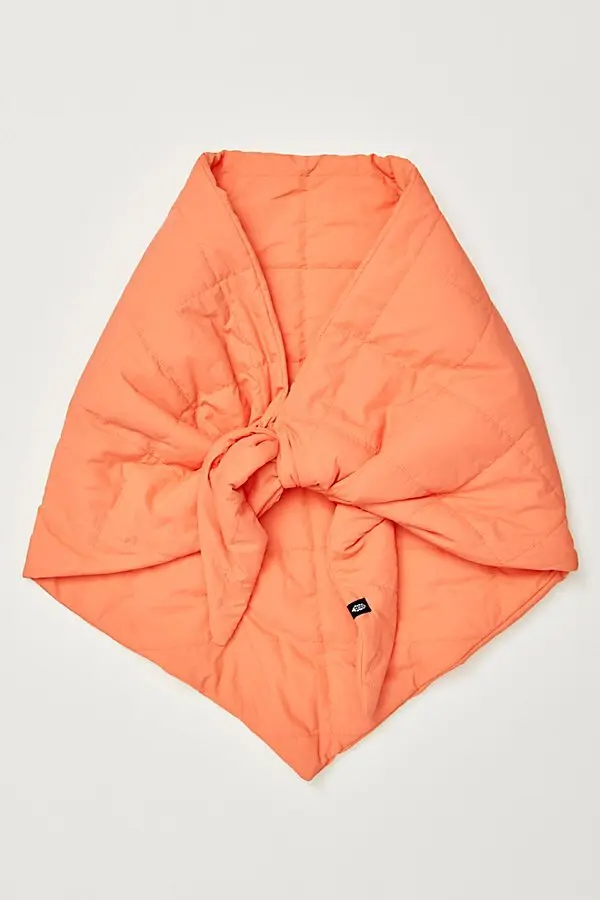 Free People Triangle Quilt Scarf - Fruit Punch