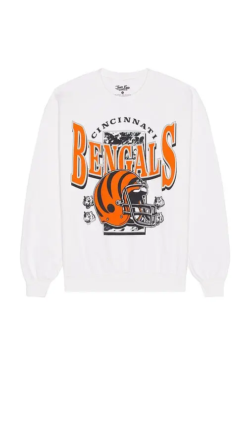 Junk Food Bengals Conversion Crew Fleece Sweatshirt