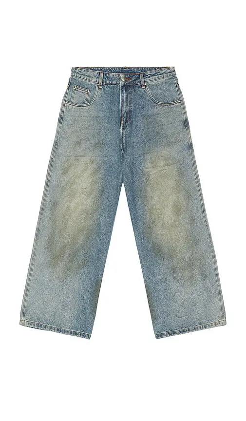 DRMERS CLUB Mud Stained Jeans - Light Blue