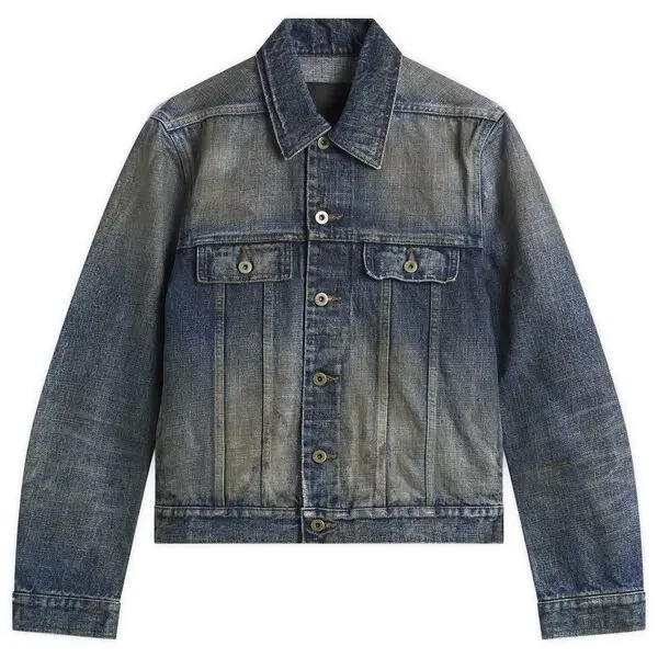 Rick Owens Denim Trucker Jacket