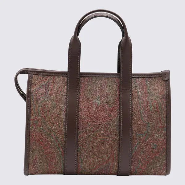 Etro Cotton Arnica Top Handle Bag